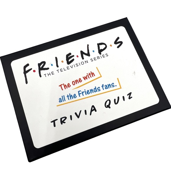 FRIENDS | Toys | Friends Tv Series Trivia Quiz The One With All The ...